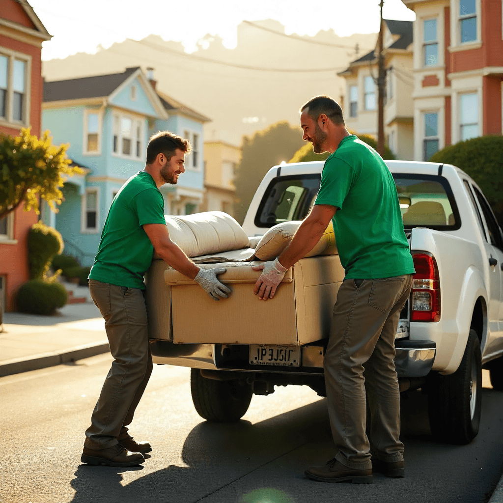 Junk Removal in San Bruno, CA - Same-Day | MoveNhaul